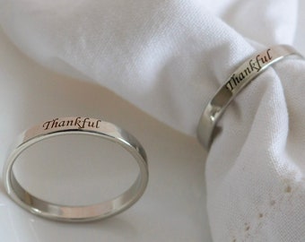 Custom Napkin Ring | Etsy