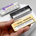 Custom Name & Logo Identification Badge in Full Color, Personalized ...