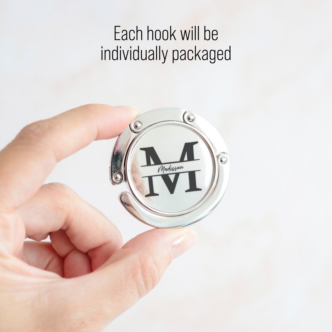 Custom Engraved Purse Hook Sets Personalized Folding Handbag - Etsy