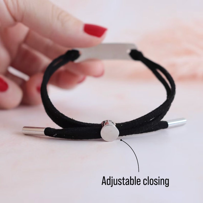 Custom Handwritten Remembrance Bracelet, Personalized Memorial Cord ...