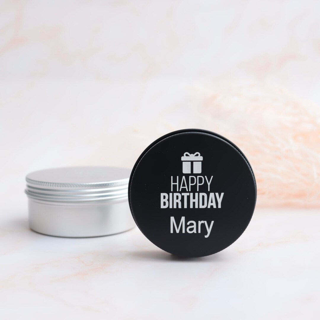 Custom Tin Can Storage for Personalized Party Favors, Wedding Gifts ...