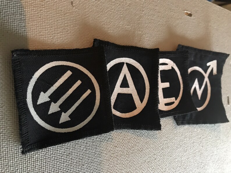 Three Arrows - Sreen Printed Sew on Patch - Etsy