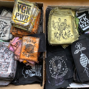 Patch Bundle - 20pcs Random Patches - Etsy Canada