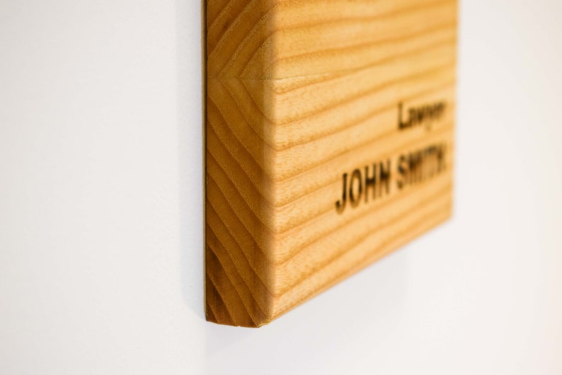 Wooden Door Sign Front Door Custom Personalized Engraving in | Etsy