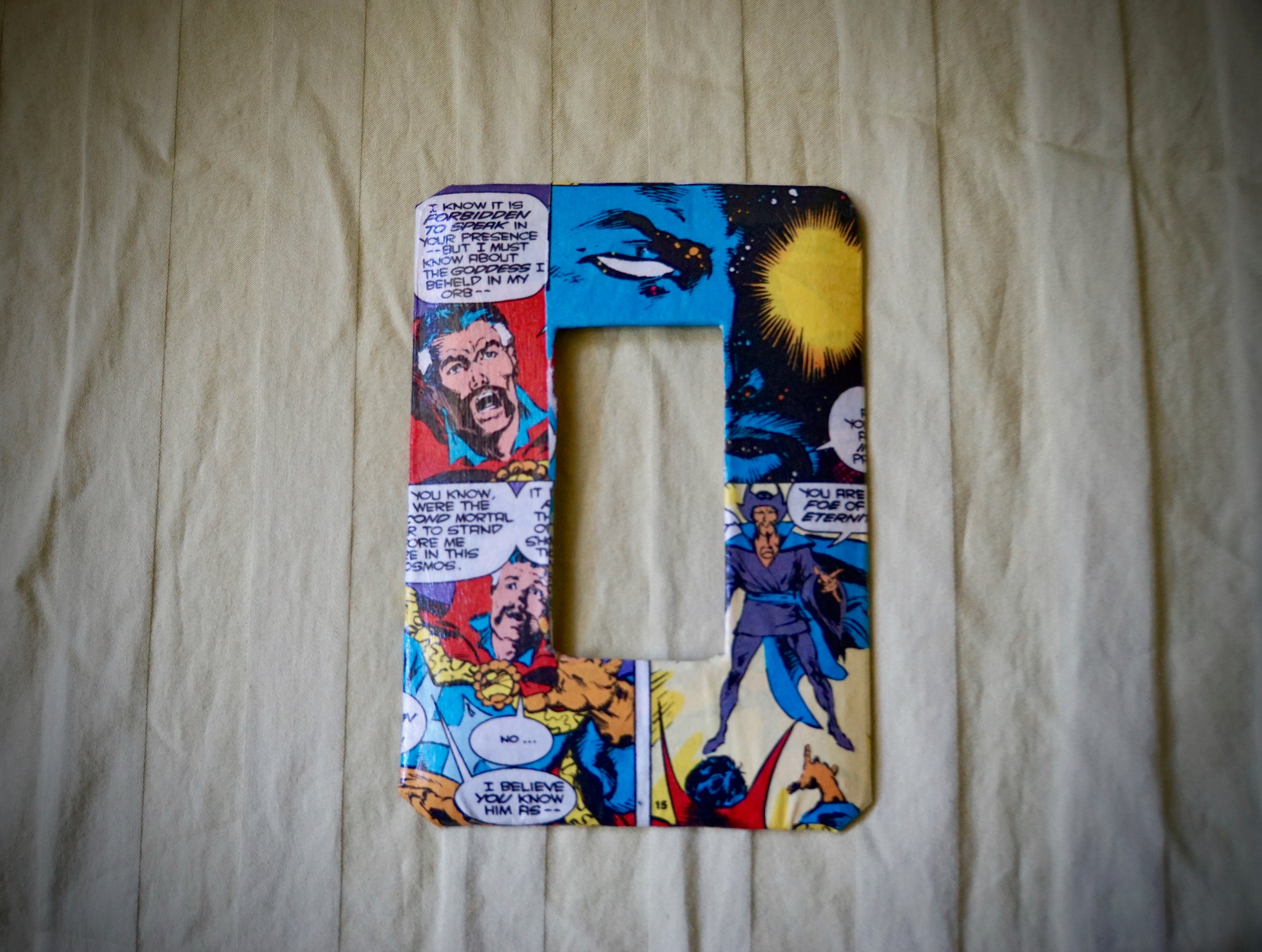 Doctor Strange Adventure Flip Switch Plate Cover - Etsy