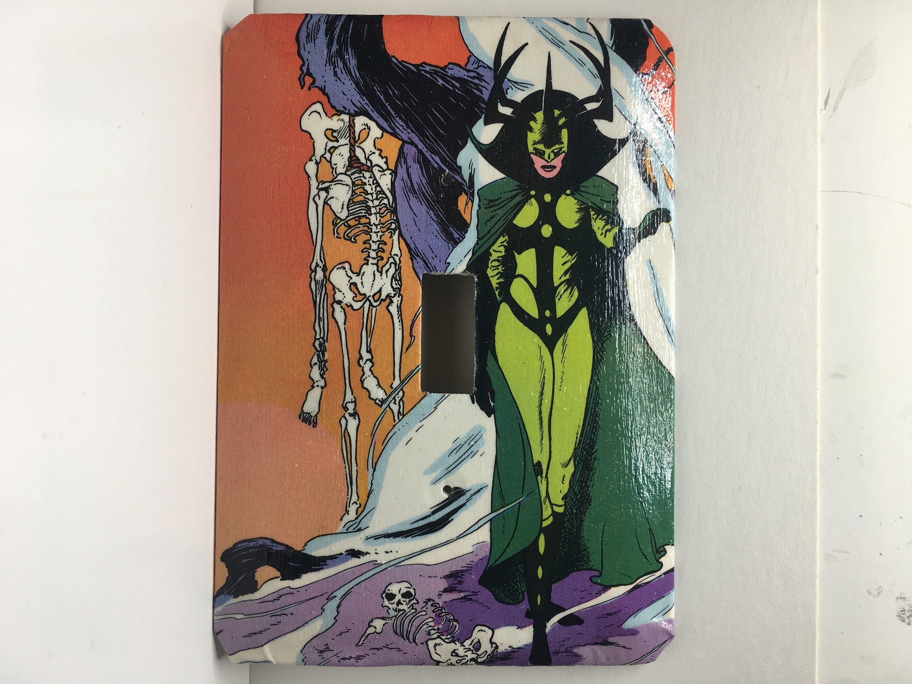 Hela/goddess of Death Single Switch Plate Cover - Etsy