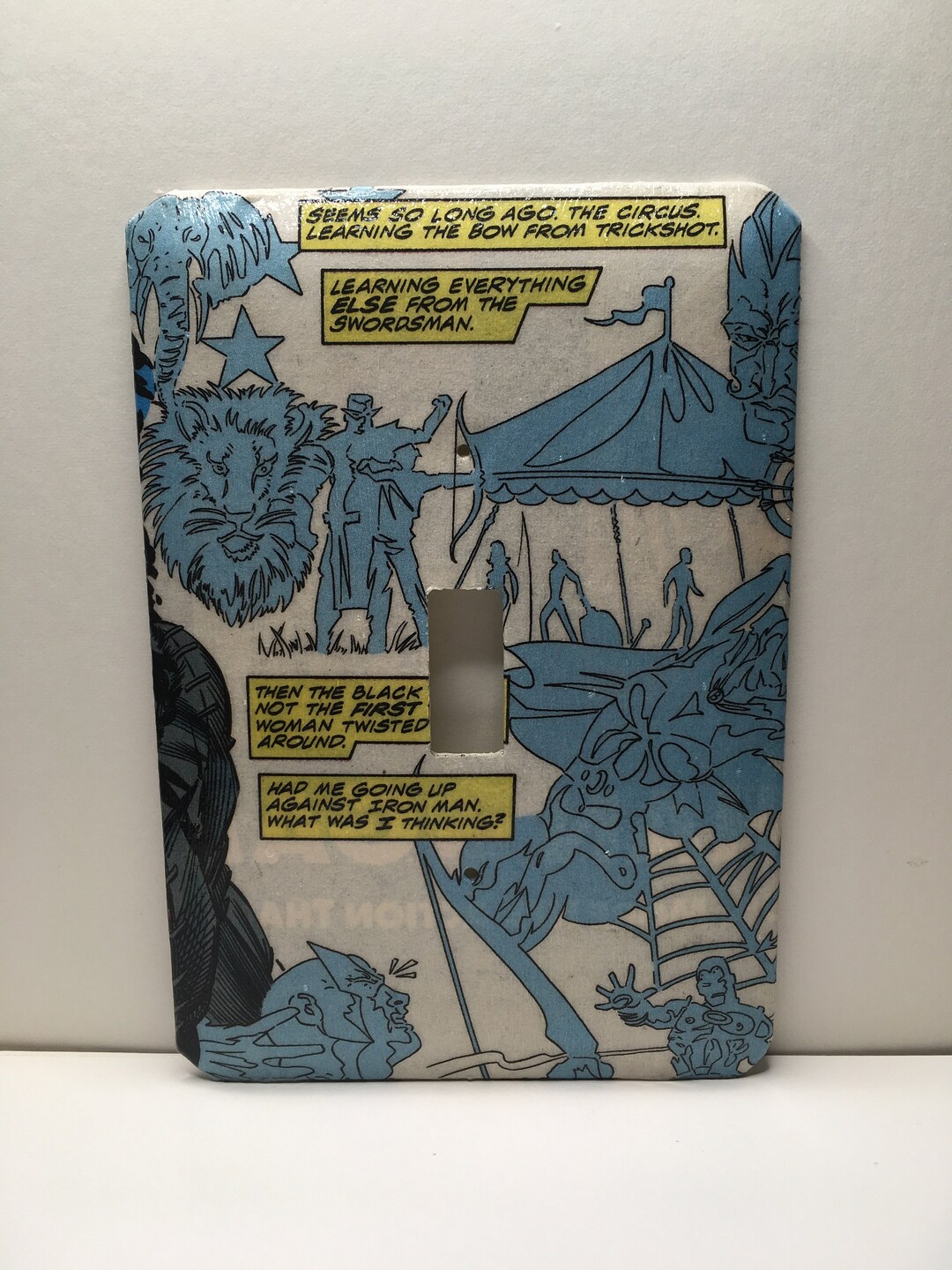 A Pocket History of Hawkeye Switch Plate Cover - Etsy