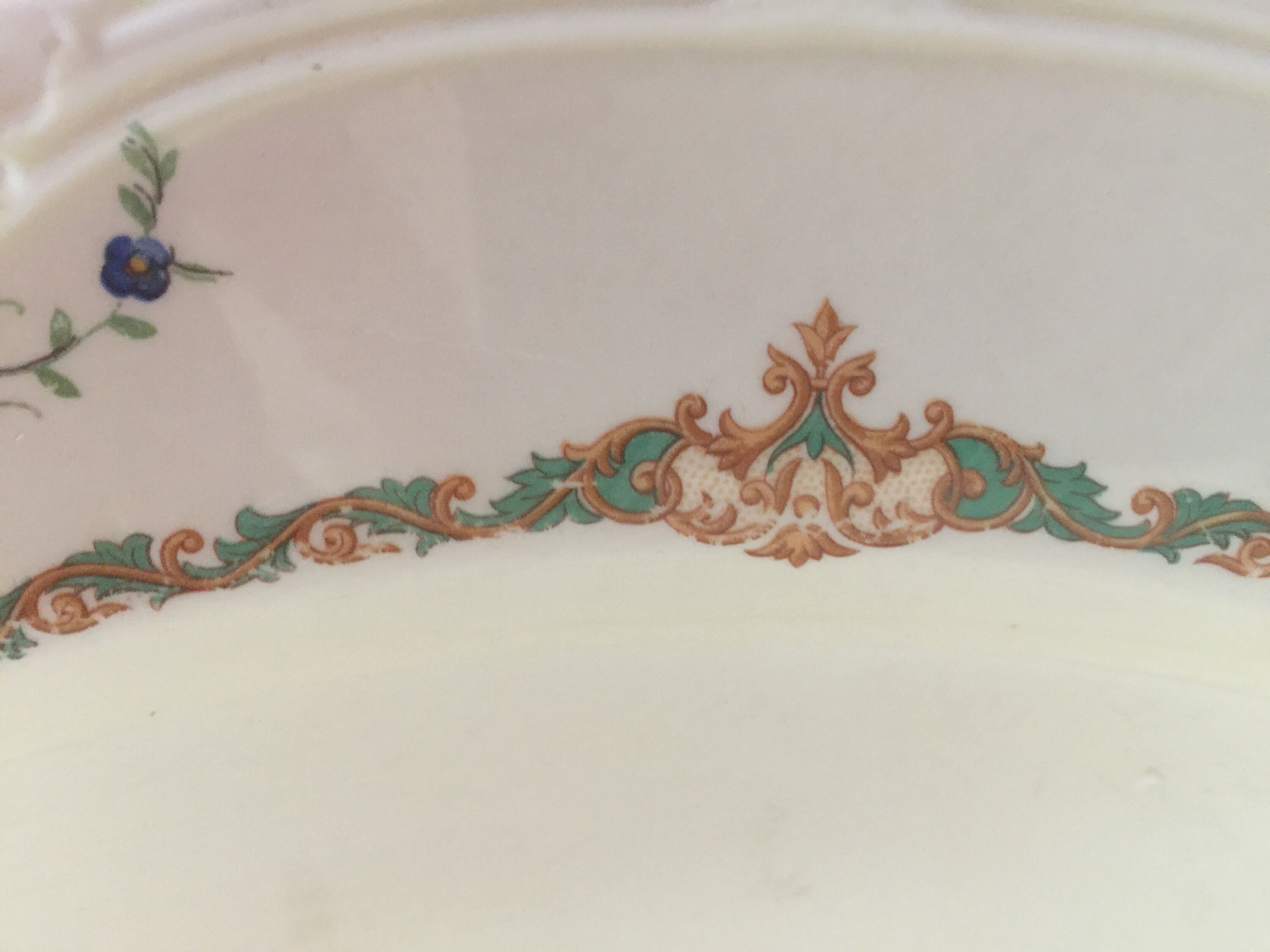 Vintage W H Grindley & Co Serving Platter the Compton Pattern - Etsy