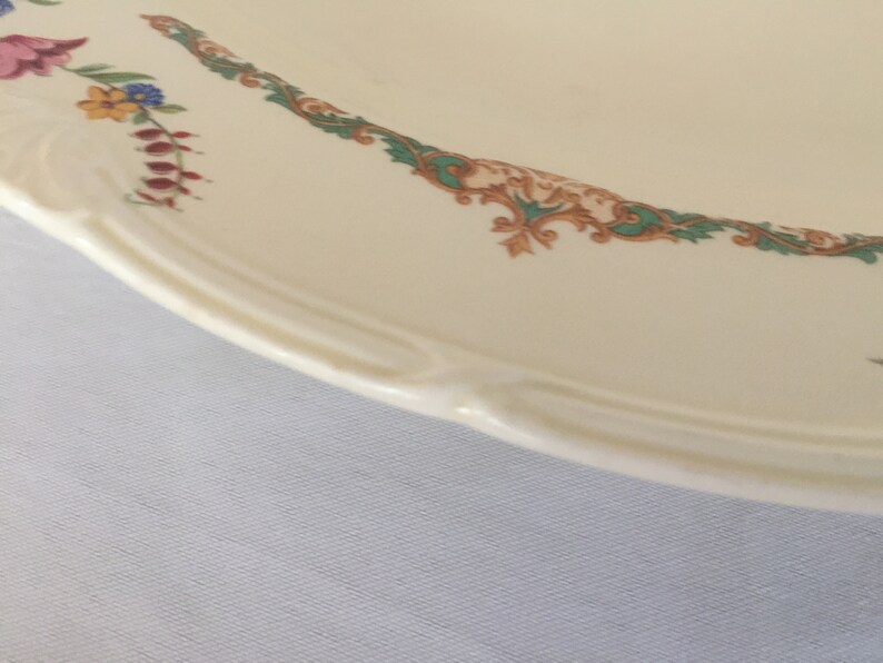Vintage W H Grindley & Co Serving Platter the Compton Pattern - Etsy