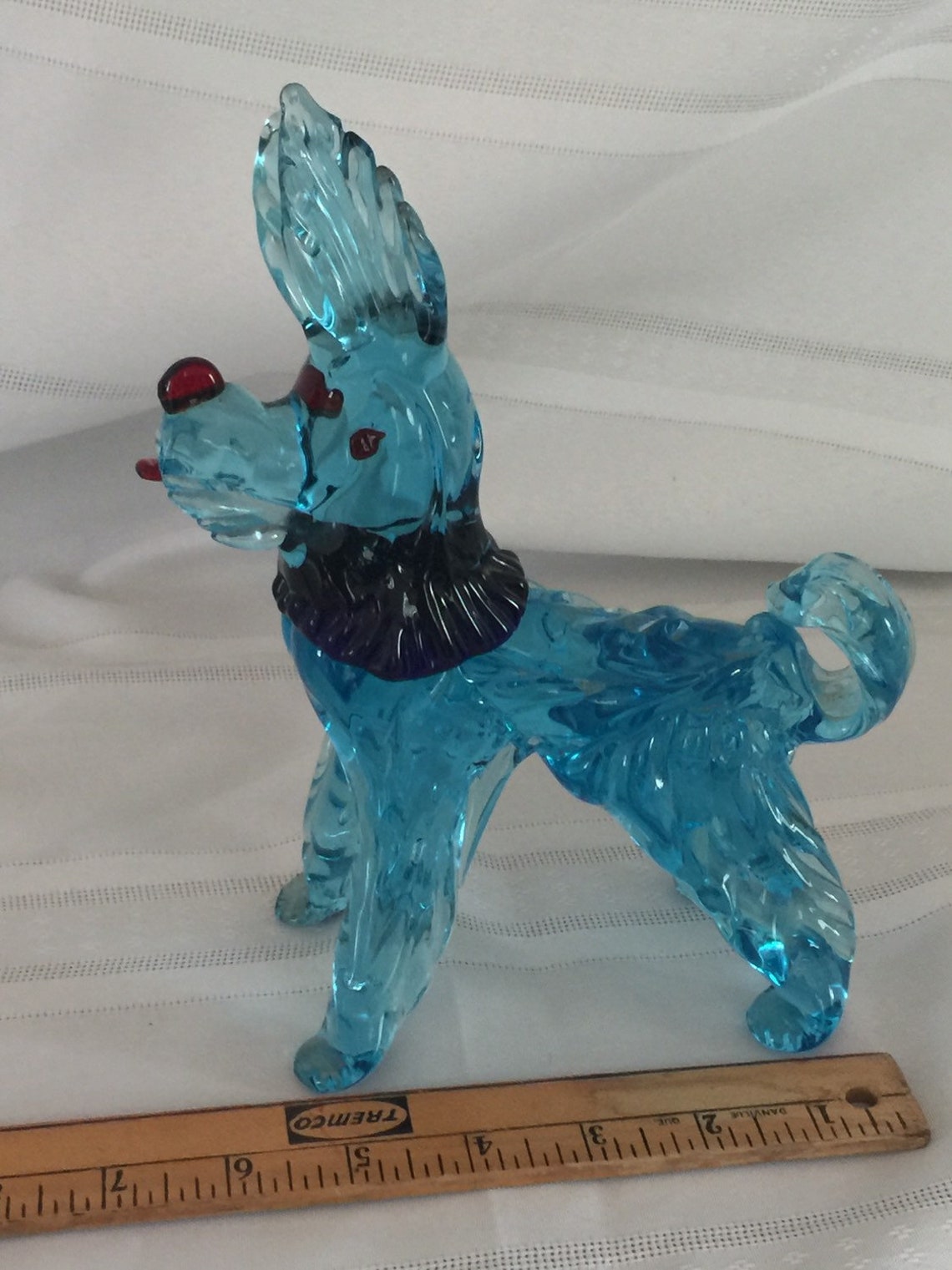 Vintage Murano Hand Blown Blue Art Glass Scottish Terrier - Etsy Canada