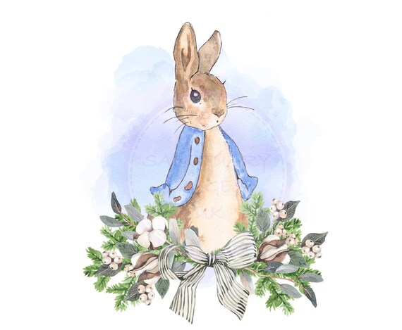 Peter Rabbit and Flopsy PNG Animal Sublimation Design Peter - Etsy Canada
