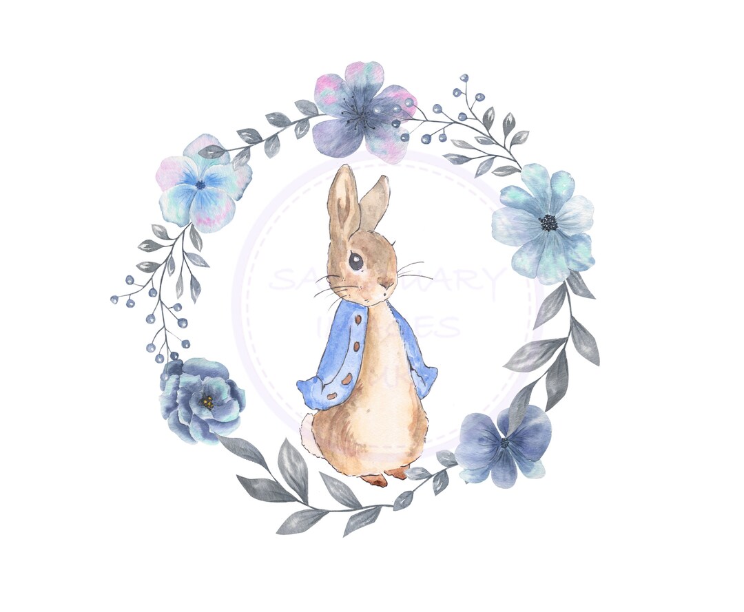 Peter and Flopsy PNG, Animal Sublimation Design, Peter Rabbit & Flopsy ...