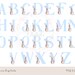 Peter Rabbit Alphabet, Transparent PNG and Jpeg With White Background ...