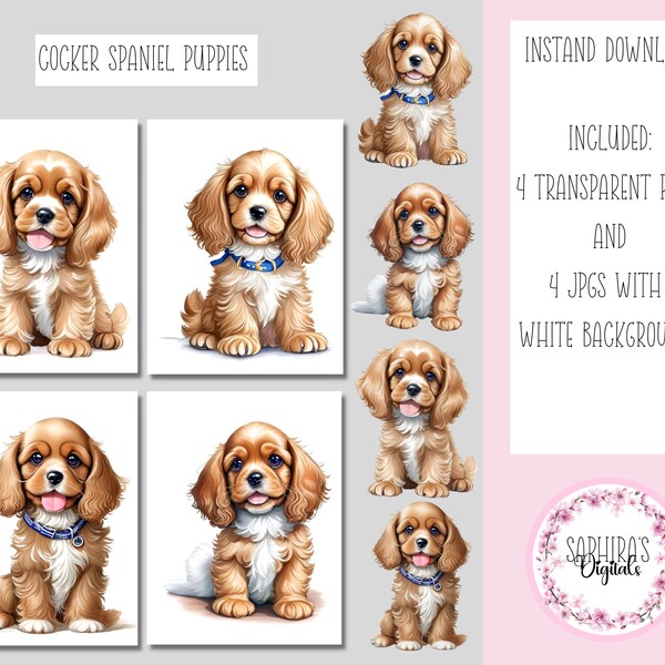 Funny Cocker Spaniel - Etsy
