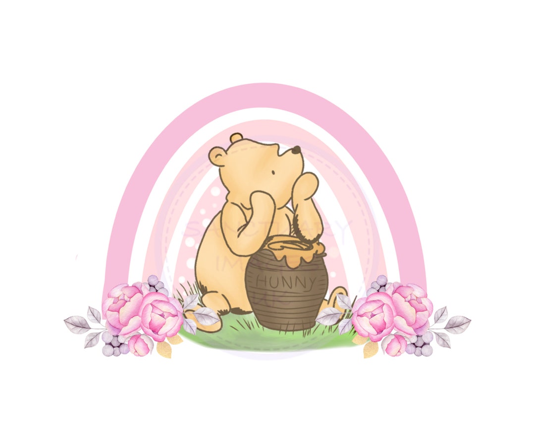 Classic Winnie the Pooh PNG, Pooh Sublimation Design, Winnie the Pooh ...