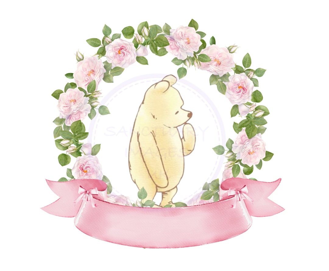 Classic Winnie the Pooh PNG, Pooh Sublimation Design, Winnie the Pooh ...