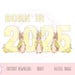 Watercolour Born in 2025 PNG, Birthday New Baby Sublimation Design ...