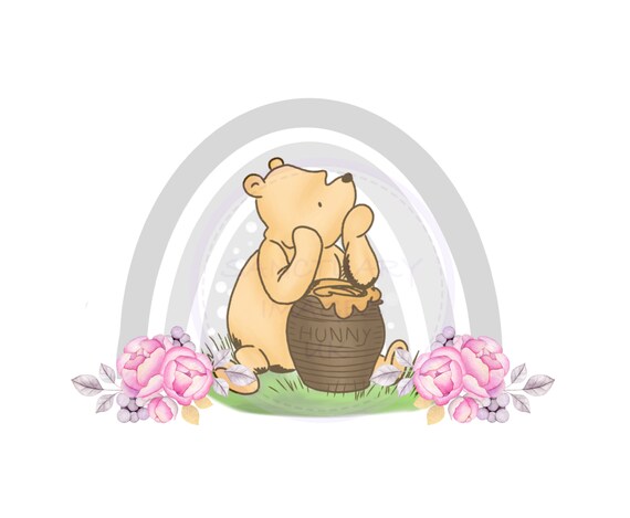 Clásico Winnie the Pooh PNG Diseño de sublimación Pooh - Etsy España