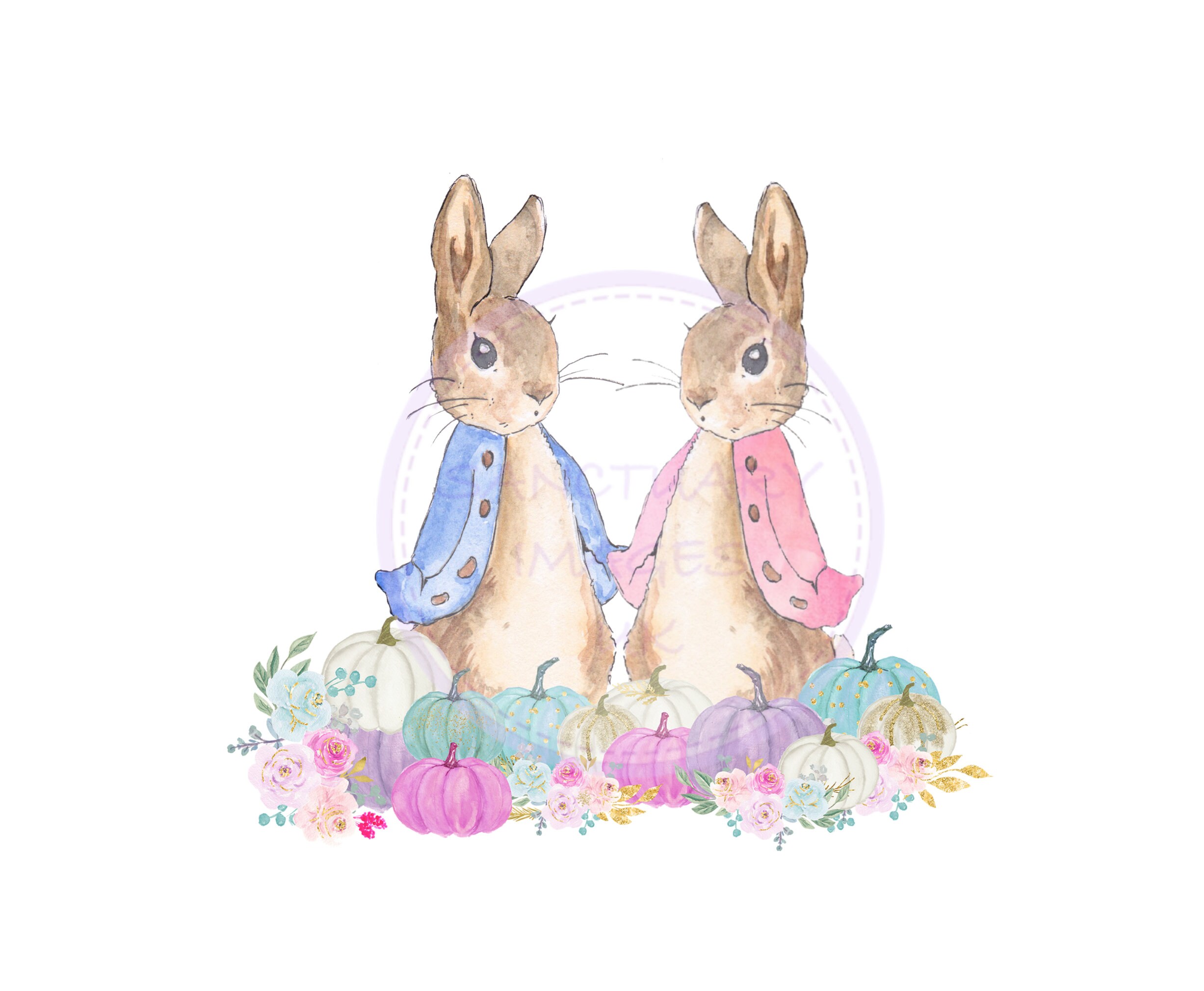 Peter Rabbit Flopsy Bunny PNG Animal Sublimation Design - Etsy