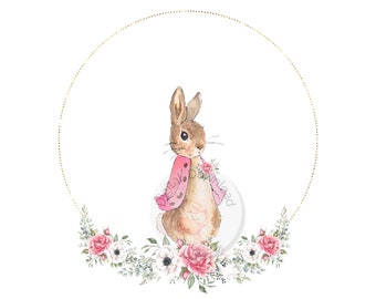 Flopsy Bunny PNG, Animal Sublimation Design, Flopsy PNG, Instant ...