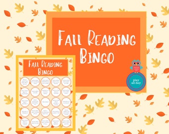 Reading Bingo - Etsy