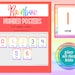 DIGITAL DOWNLOAD: Rainbow Number Posters 0-20 / Math Printables ...