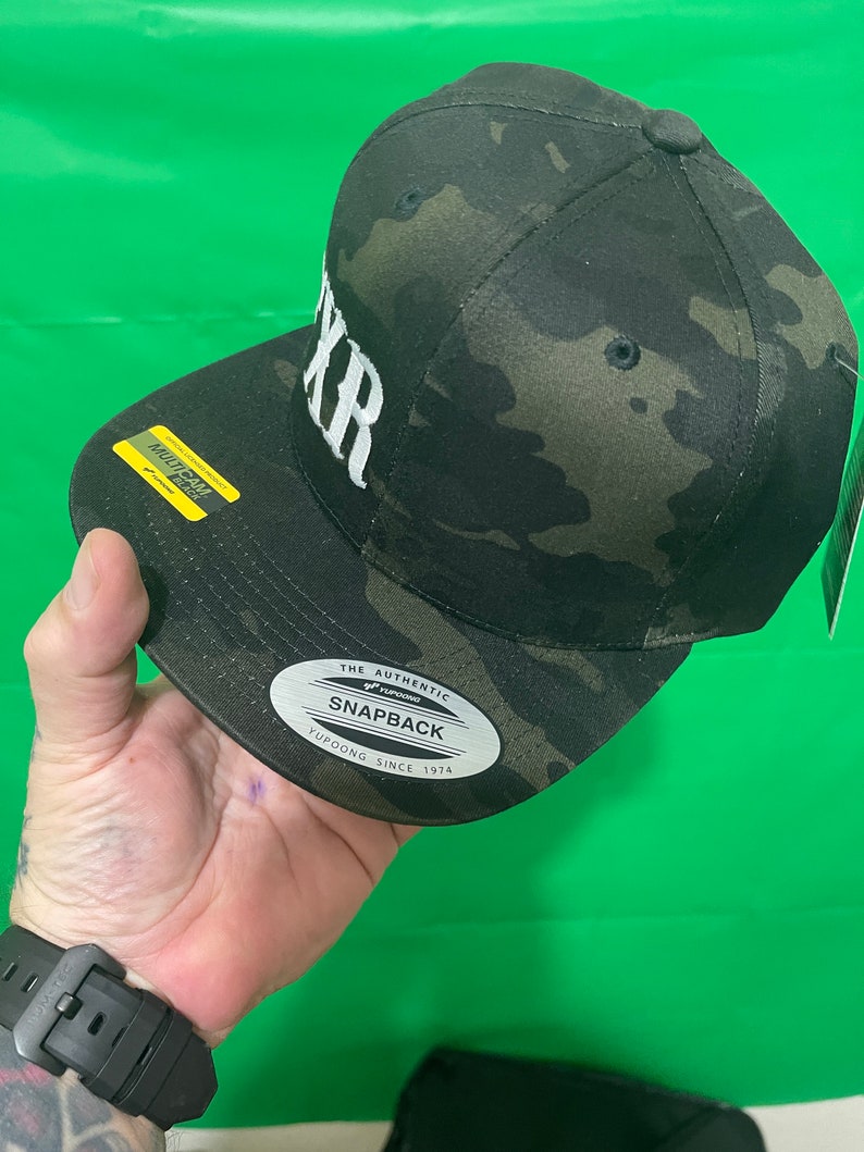 Authentic Yupong FXR Snapbacks Black Camo - Etsy