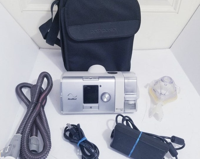 Resmed Vpap Aircurve 10 ASV Airsense Auto Sleep Apnea Machine W/ Bag ...