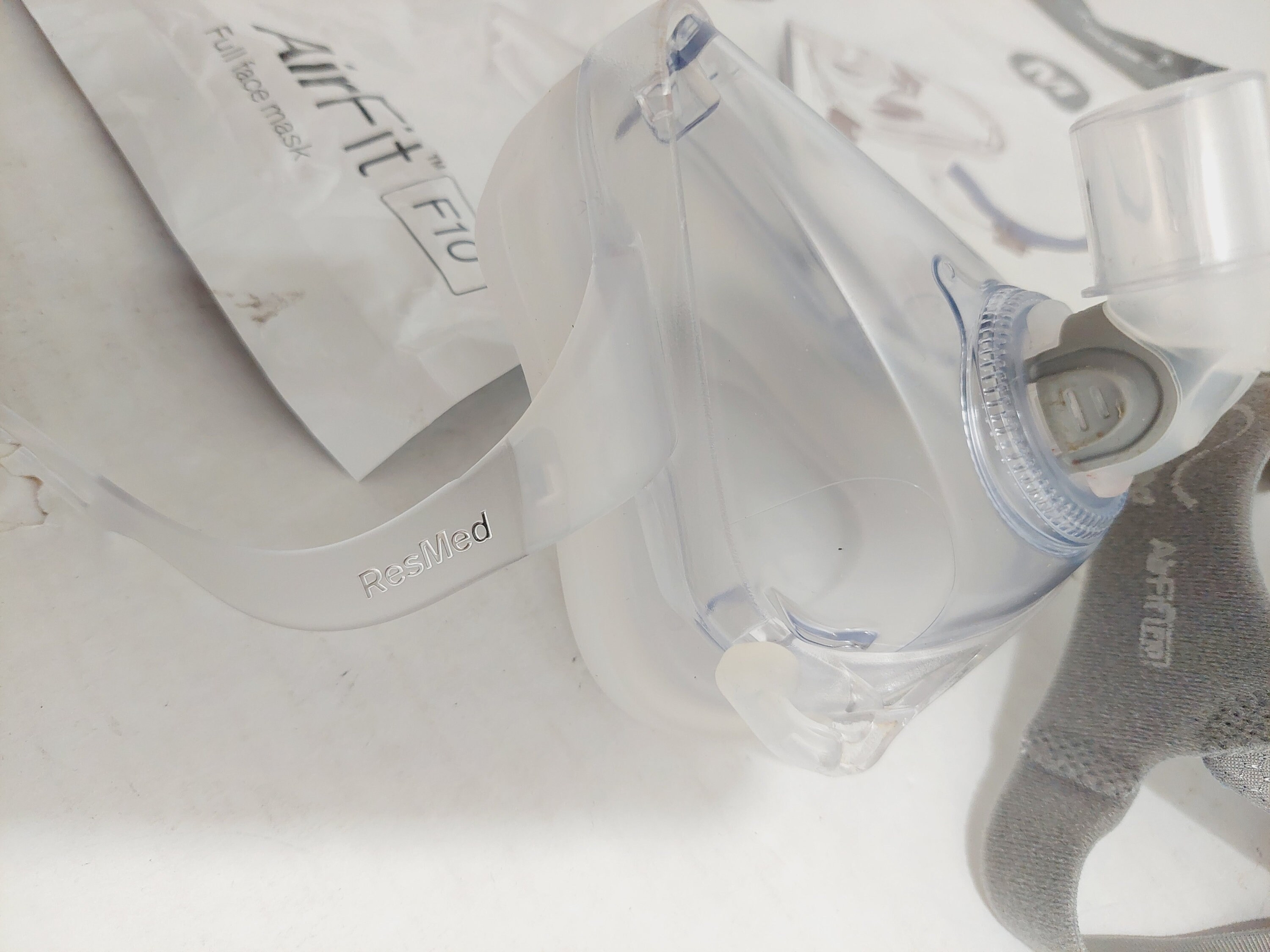 Resmed 63102 Airfit F10 Frame System W/ Medium Cushion New - Etsy