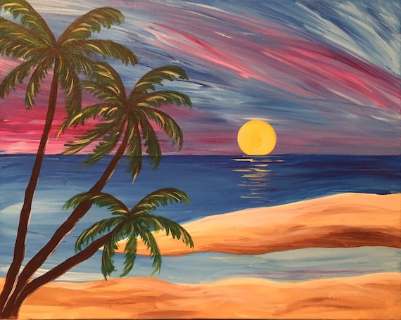 Items similar to Ocean View Painting on Etsy