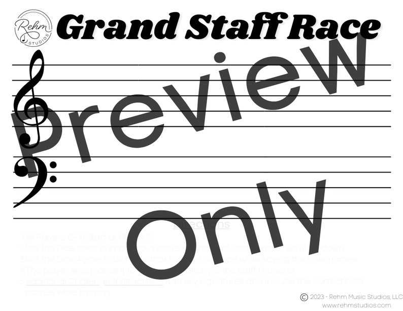 Grand Staff Race - Etsy