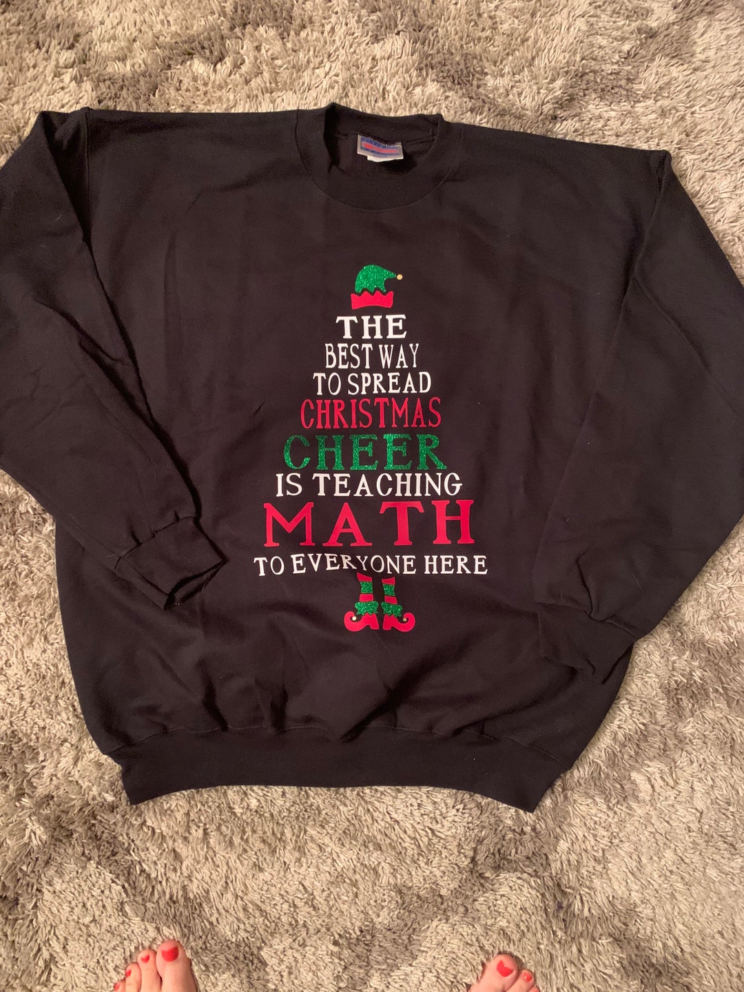 Math Teacher “ugly” Sweater - Etsy