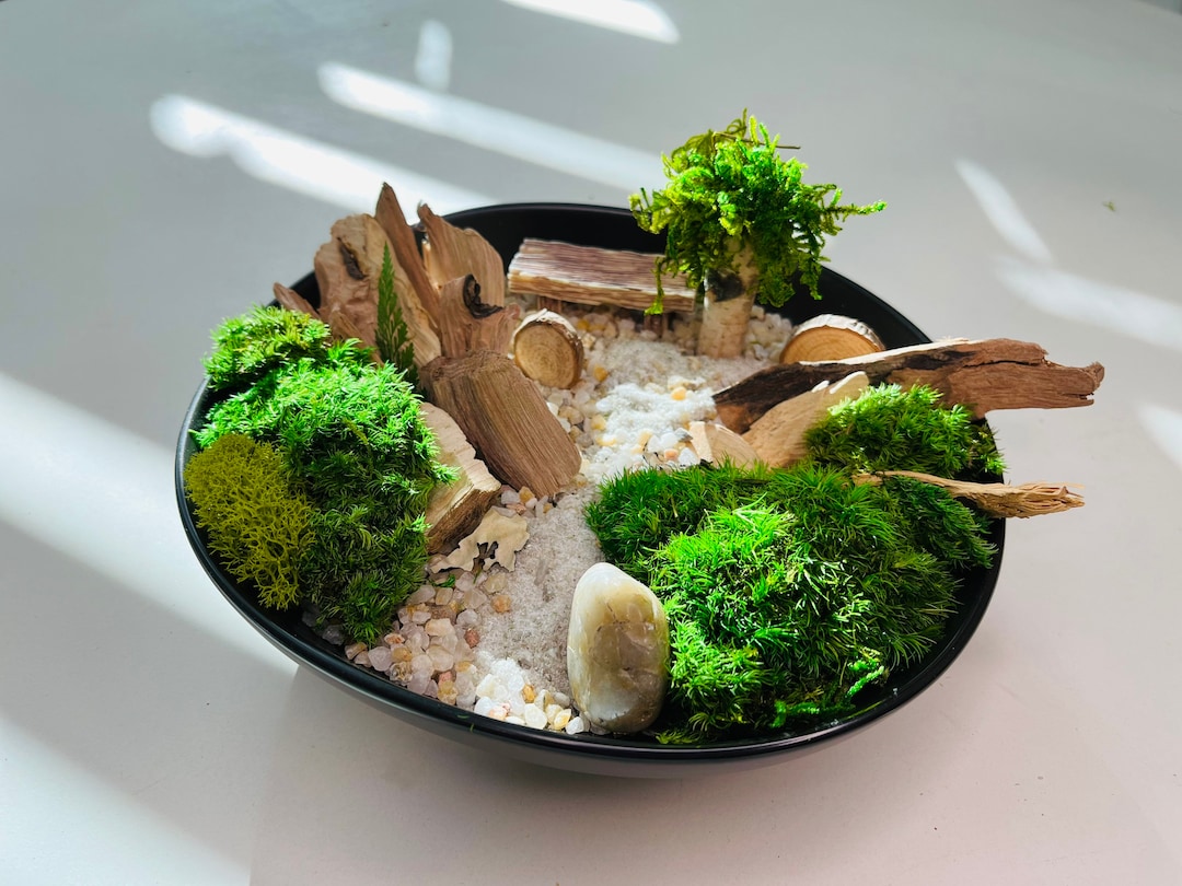 DIY Zen Garden Kit, Desktop Zen Garden, Therapy, Gift for Him, Gift for ...