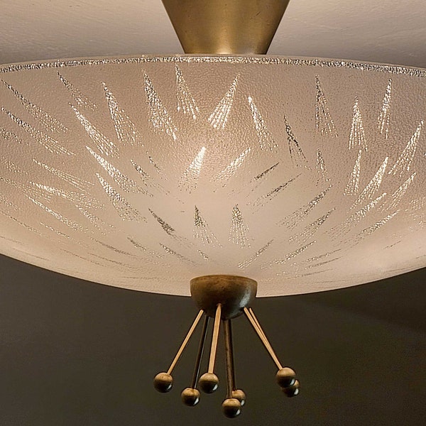 Atomic Ceiling Light - Etsy