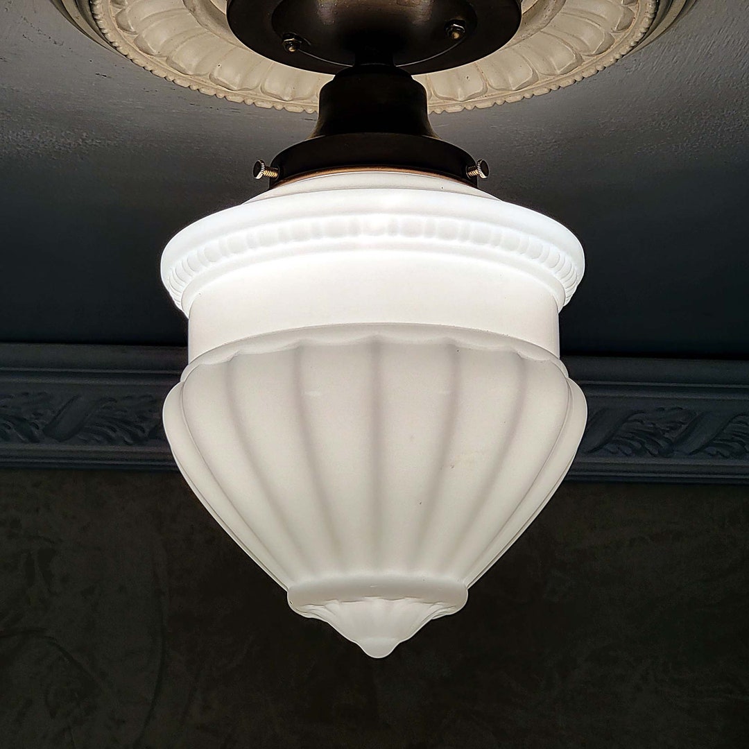 367c Antique Vintage 1910's 30's Victorian Ceiling Light Fixture ...