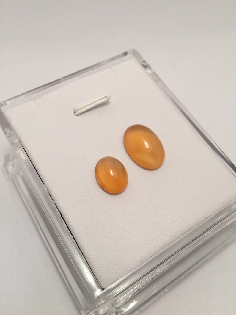 Orange Chalcedony - Fancy Orange Color - Etsy