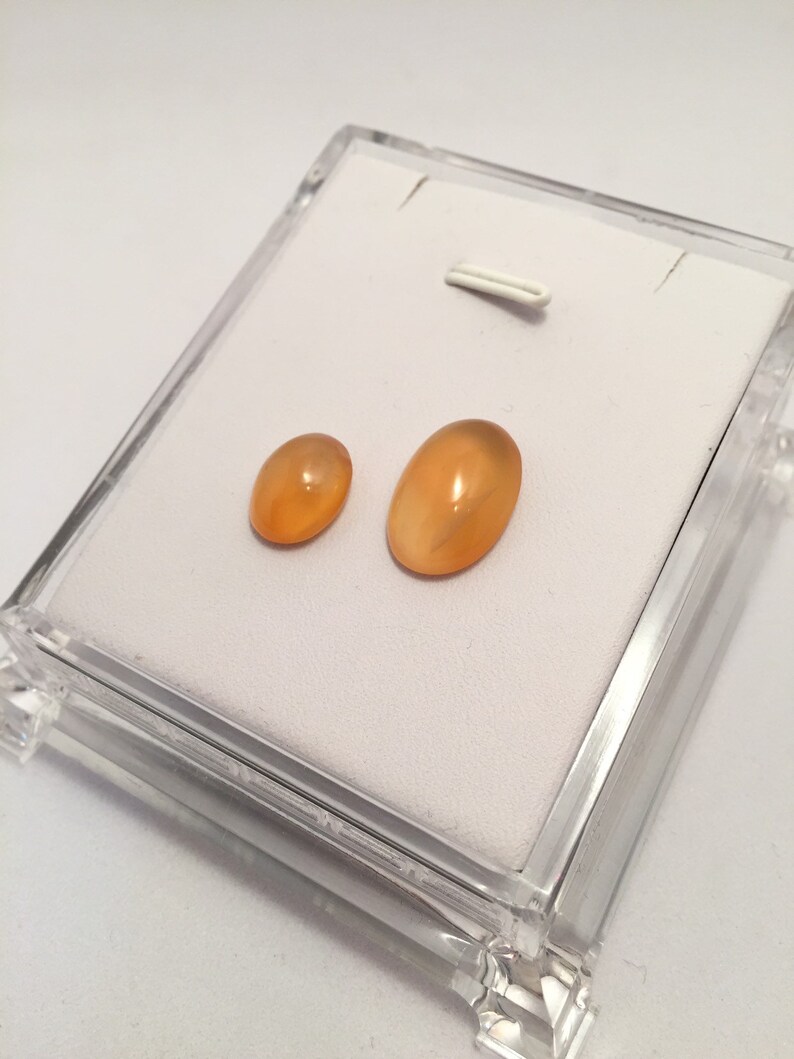 Orange Chalcedony - Fancy Orange Color - Etsy