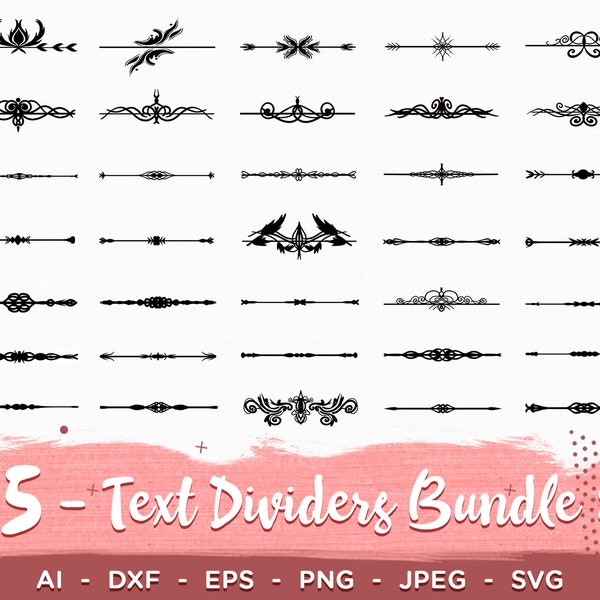 Hand Drawn Dividers - Etsy