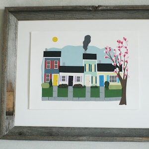 Custom House Portrait "home Sweet Home" Cut Paper House Original - Etsy