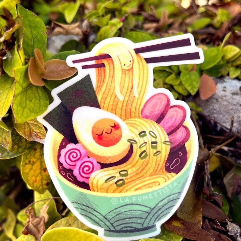 Ramen Stickers - Etsy