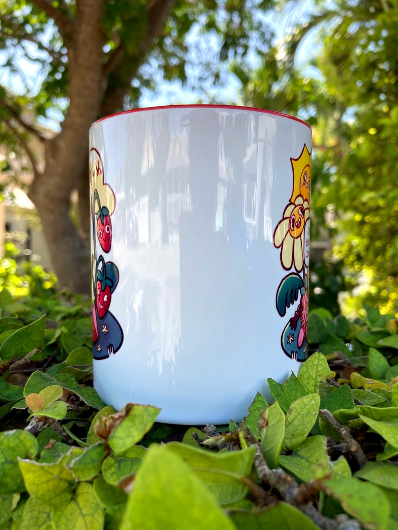 Life is Too Short Mug, 11oz | Retro-cartoon Inspired Illustrated ...
