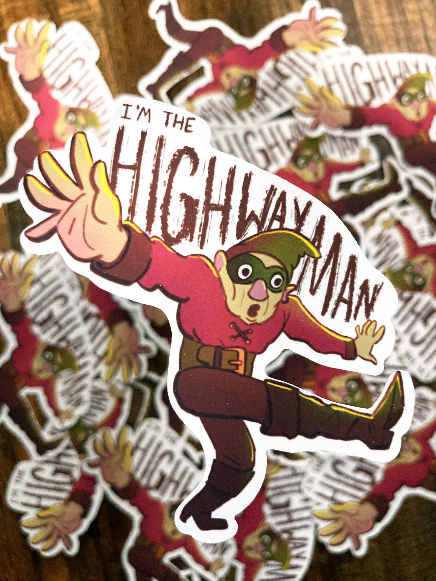 The Highway Man Over the Garden Wall OTGW Fanart Sticker - Etsy