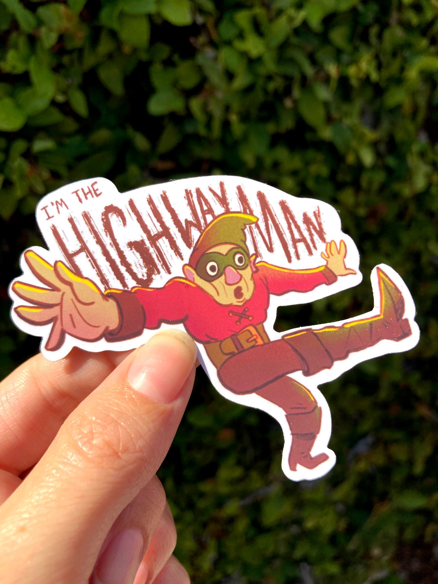 The Highway Man Over the Garden Wall OTGW Fanart Sticker - Etsy