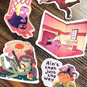 Greg Ain't That Just the Way OTGW Fanart Sticker | Matte Vinyl Contour ...