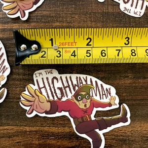 The Highway Man Over the Garden Wall OTGW Fanart Sticker | Matte Vinyl ...