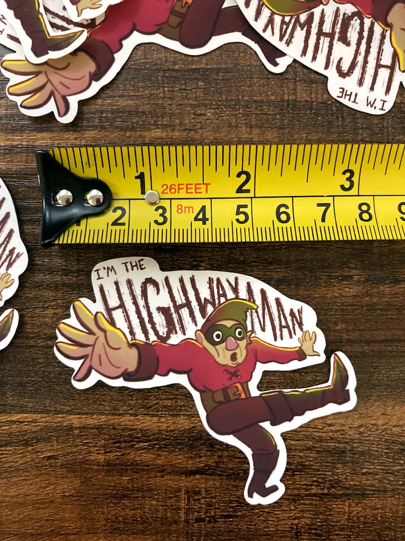 The Highway Man Over the Garden Wall OTGW Fanart Sticker | Matte Vinyl ...