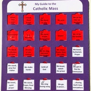 Grow With Me 2 Card Set, Order of the Mass, Mass Set, Mass Quiet Bag ...