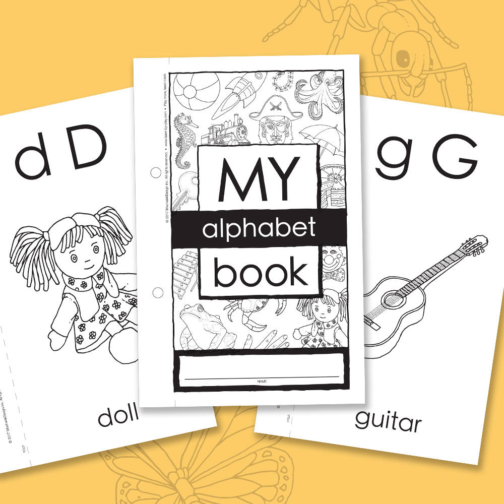 Mi libro del alfabeto: actividad para aprender el alfabeto y colorear ...