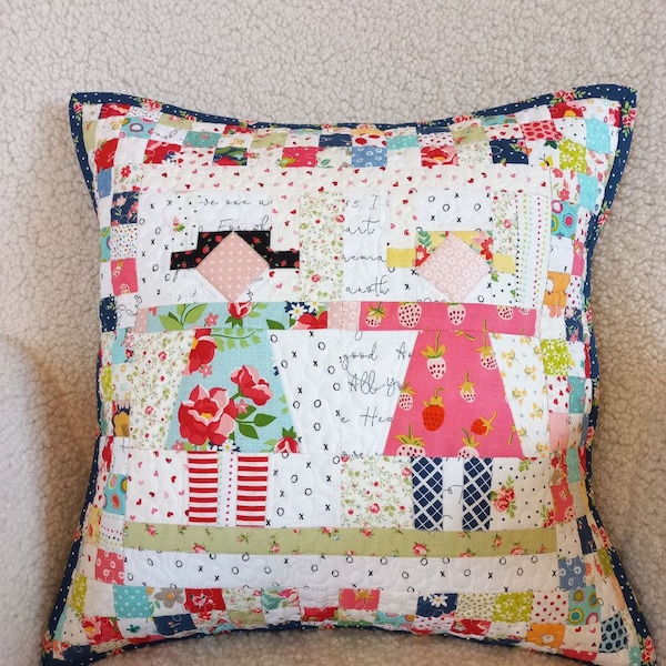 Patchwork Pillowcase - Etsy