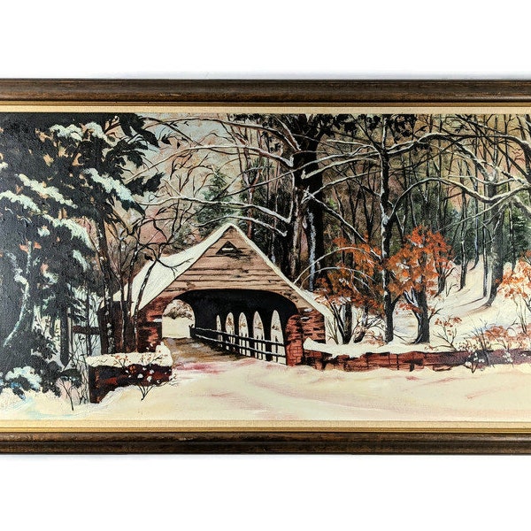 Bridge Painting - Etsy